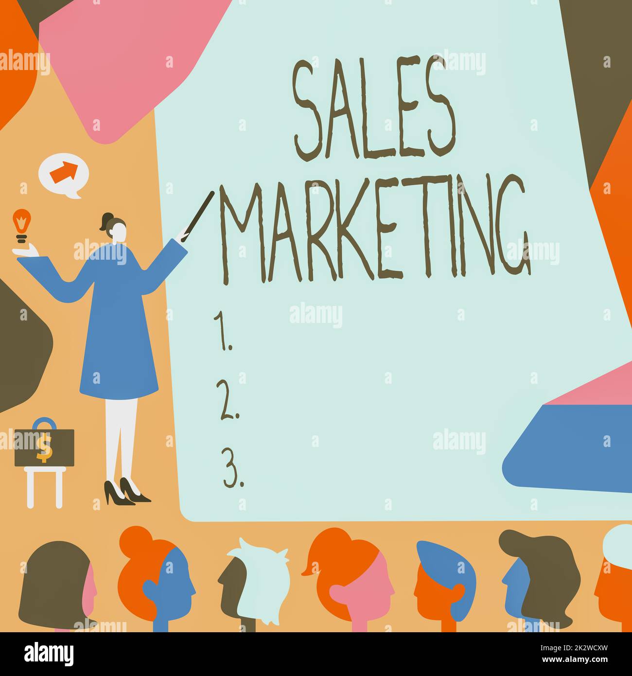 Conceptual caption Sales Marketing. Business showcase introducing ...