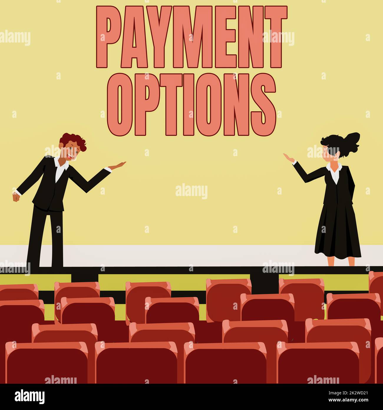 Conceptual display Payment Options. Conceptual photo The way of chosen ...