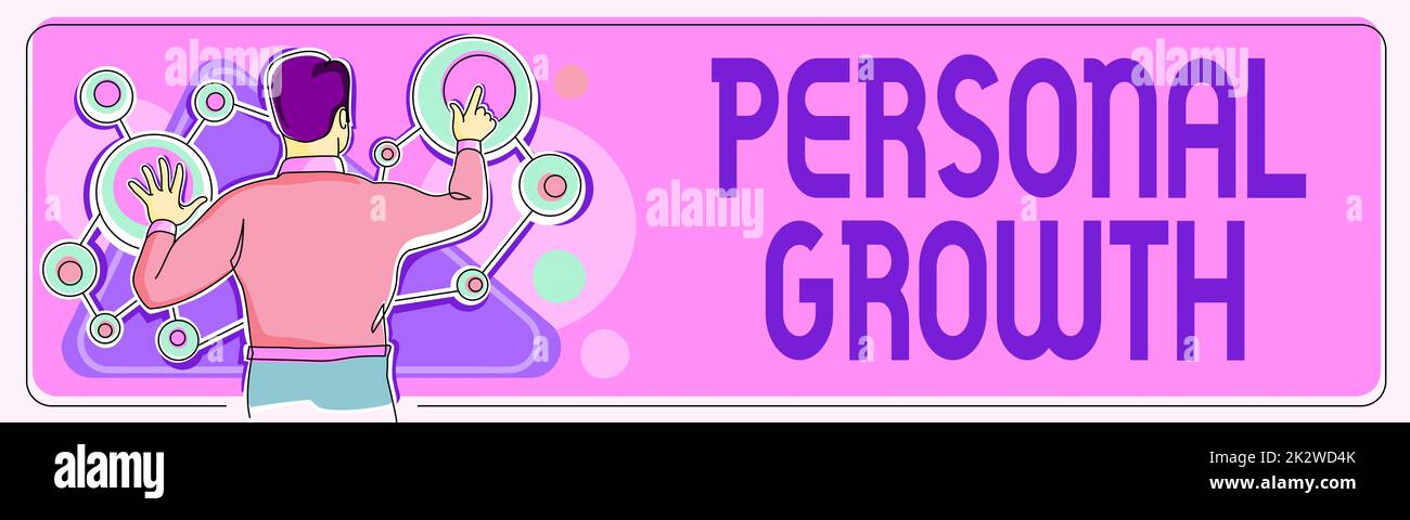 Conceptual caption Personal Growth. Business idea improve develop your ... Conceptual caption Personal Growth. Business idea improve develop your ...