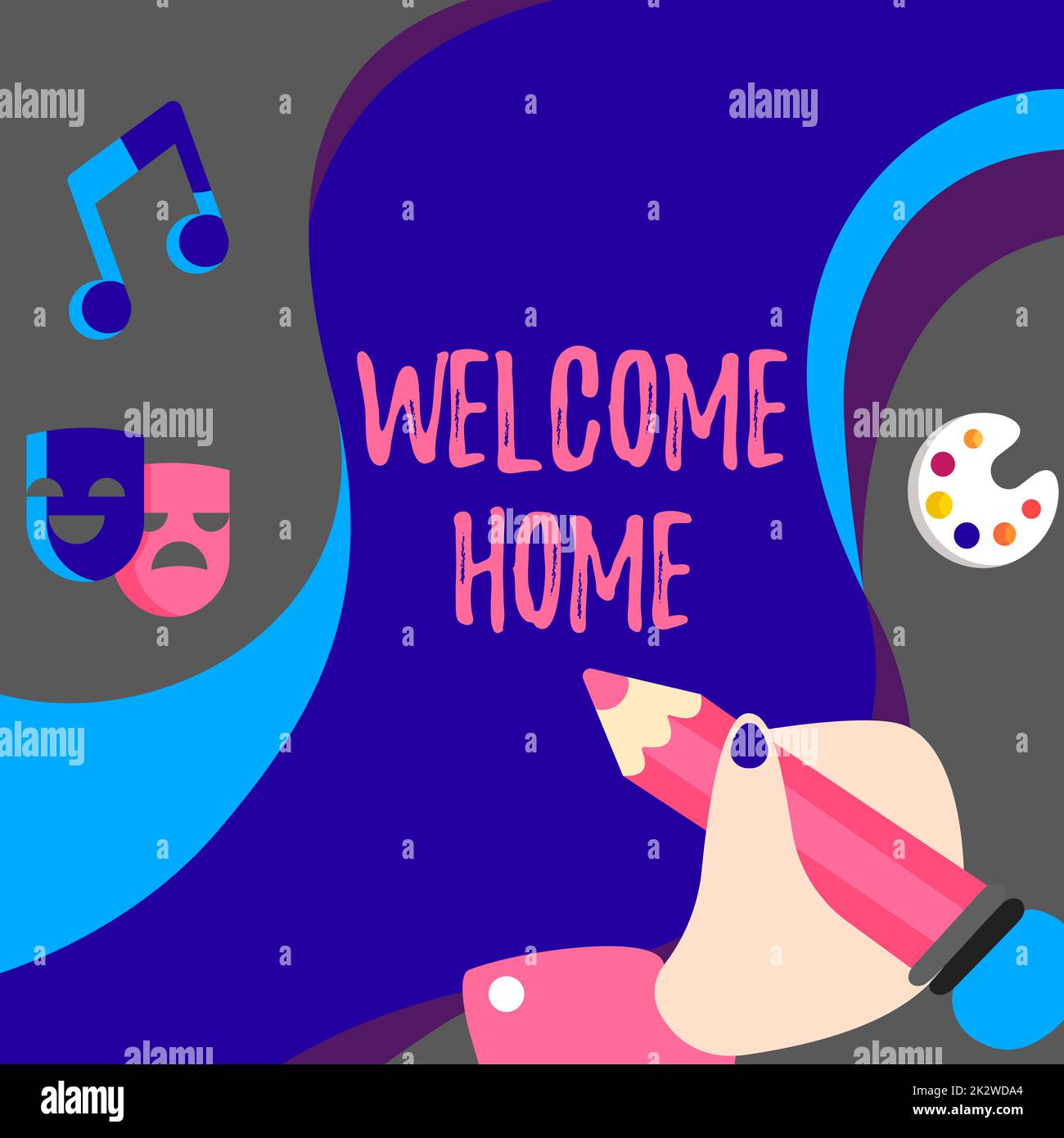 Conceptual display Welcome Home. Word Written on Expression Greetings ...