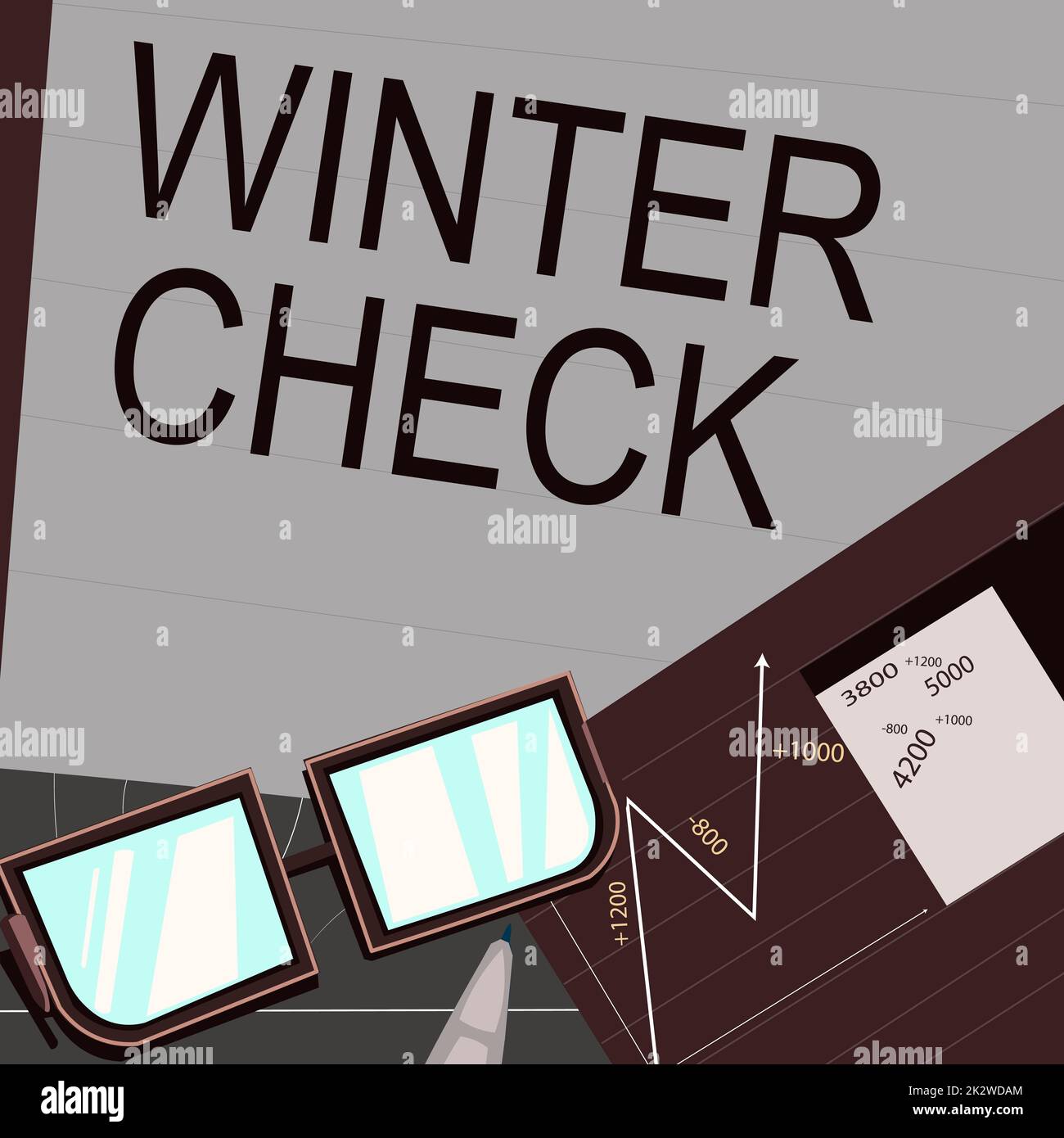 Writing displaying text Winter Check. Business overview Coldest Season ...