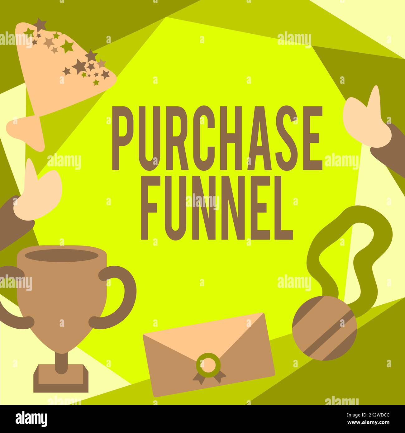 Conceptual caption Purchase Funnel. Concept meaning consumer model ... Conceptual caption Purchase Funnel. Concept meaning consumer model ...