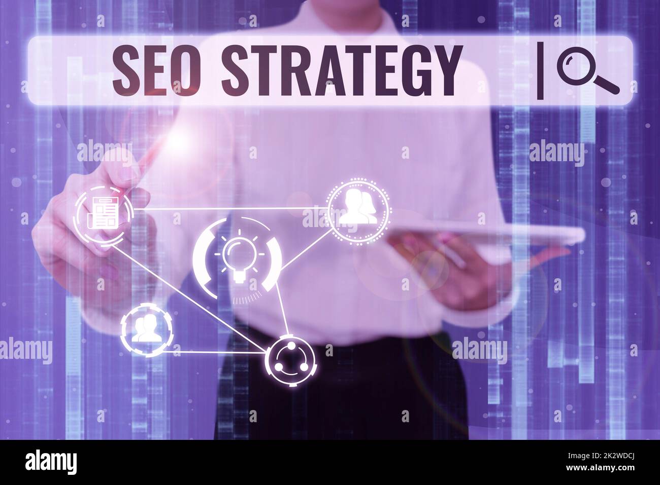 Writing displaying text Seo Strategy. Word Written on Techniques and ...