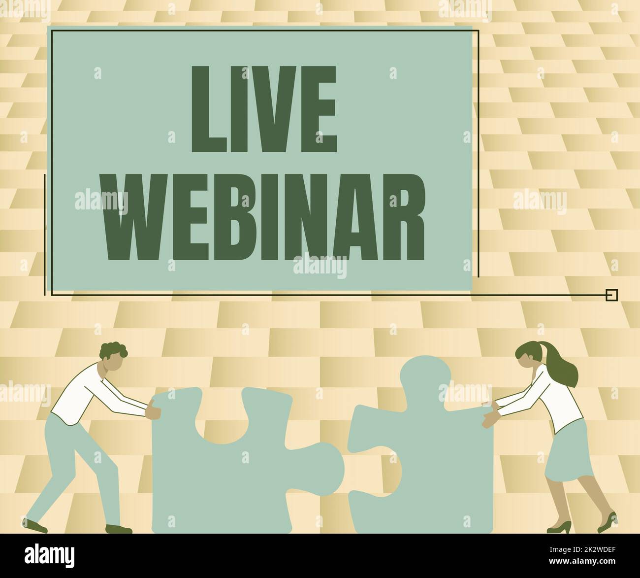 Inspiration showing sign Live Webinar. Business approach Interactive ...