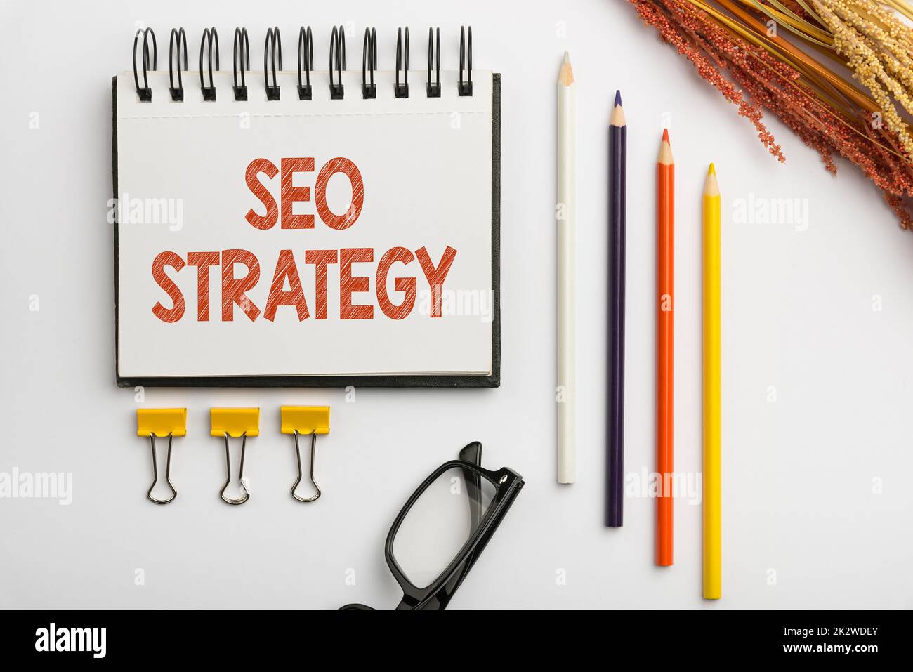 Text caption presenting Seo Strategy. Conceptual photo Techniques and ...