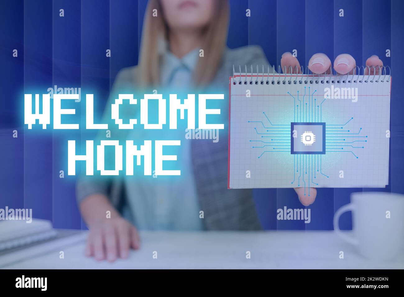 Inspiration showing sign Welcome Home. Internet Concept Expression ...