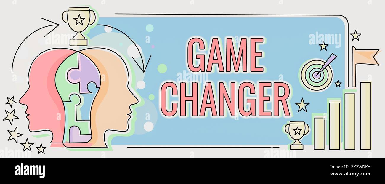 Writing displaying text Game Changer. Business approach Sports Data ... Writing displaying text Game Changer. Business approach Sports Data ...
