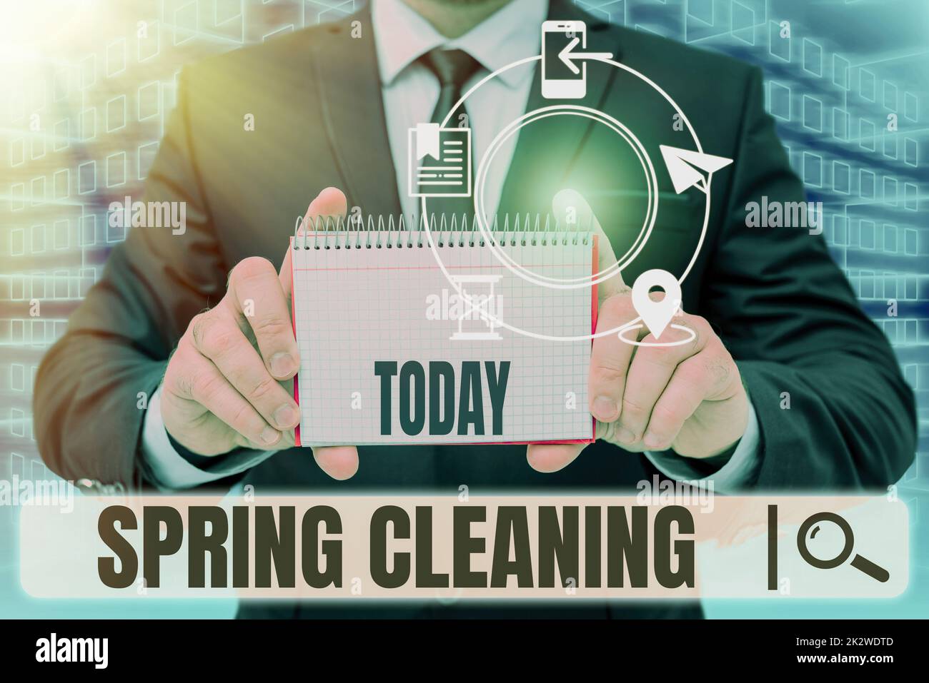 Handwriting text Spring Cleaning. Business showcase practice of ...