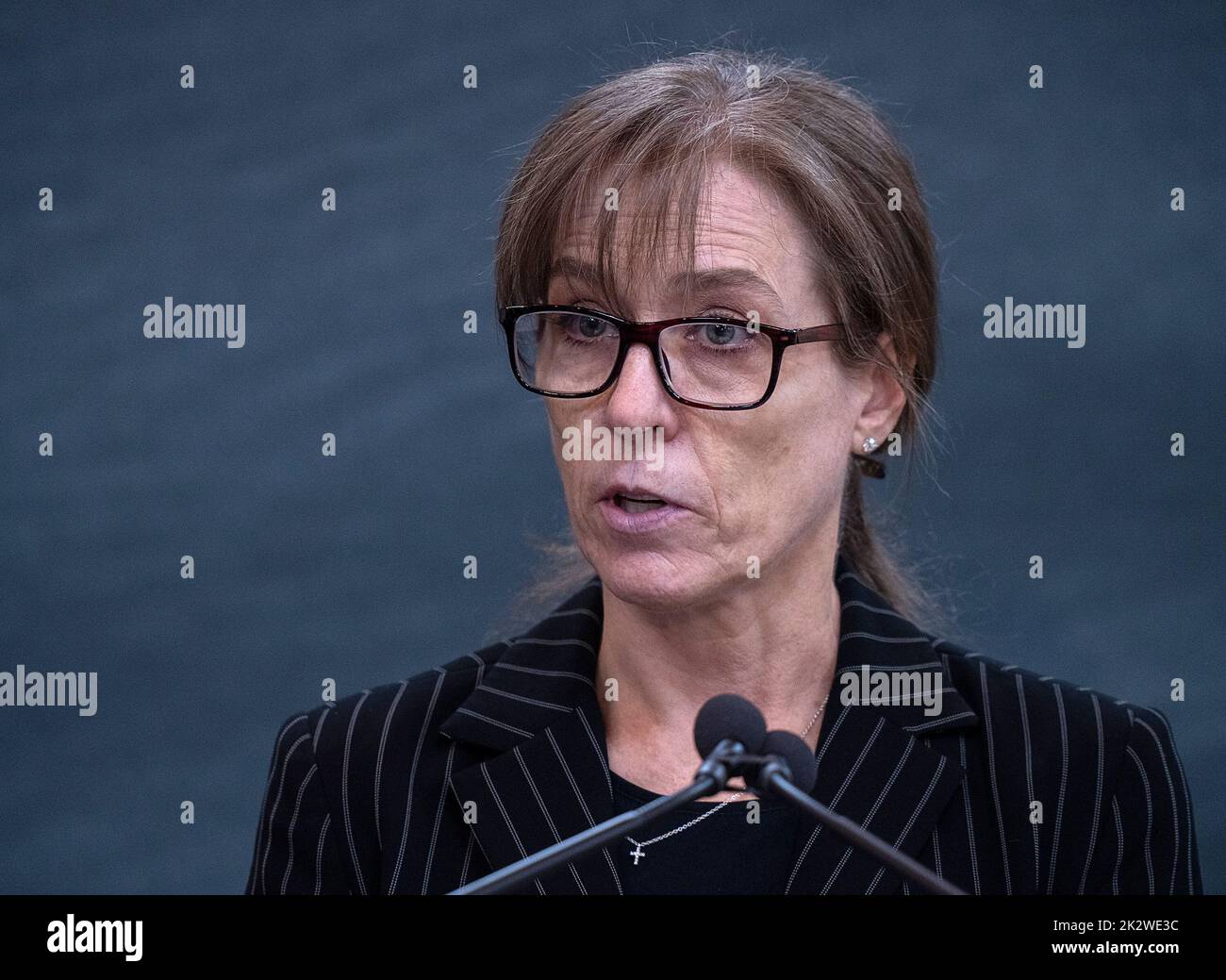 Canada. 23rd Sep, 2022. Lori Ward, representing Department of Justice ...