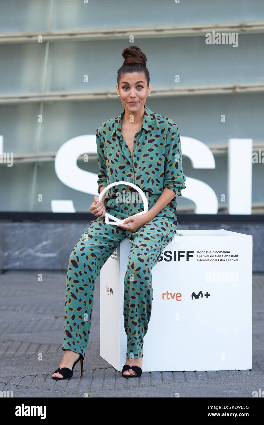 Aida Flix attends the 'El Sostre Groc' photocall during the 70th San ...