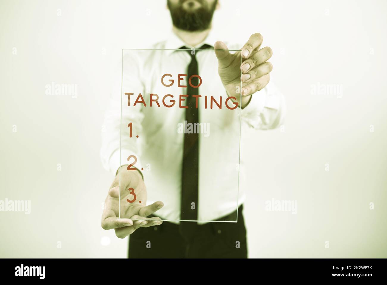 Hand writing sign Geo Targeting. Concept meaning Digital Ads Views IP ...