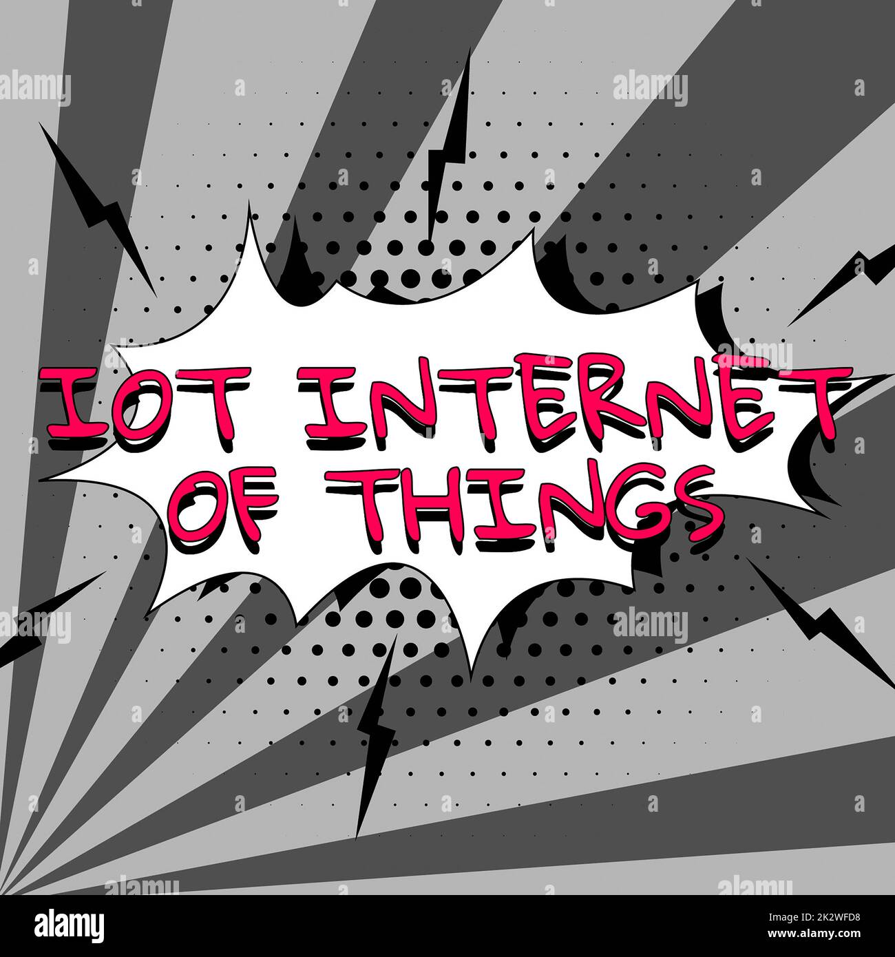 Conceptual display Iot Internet Of Things. Concept meaning Network of ...