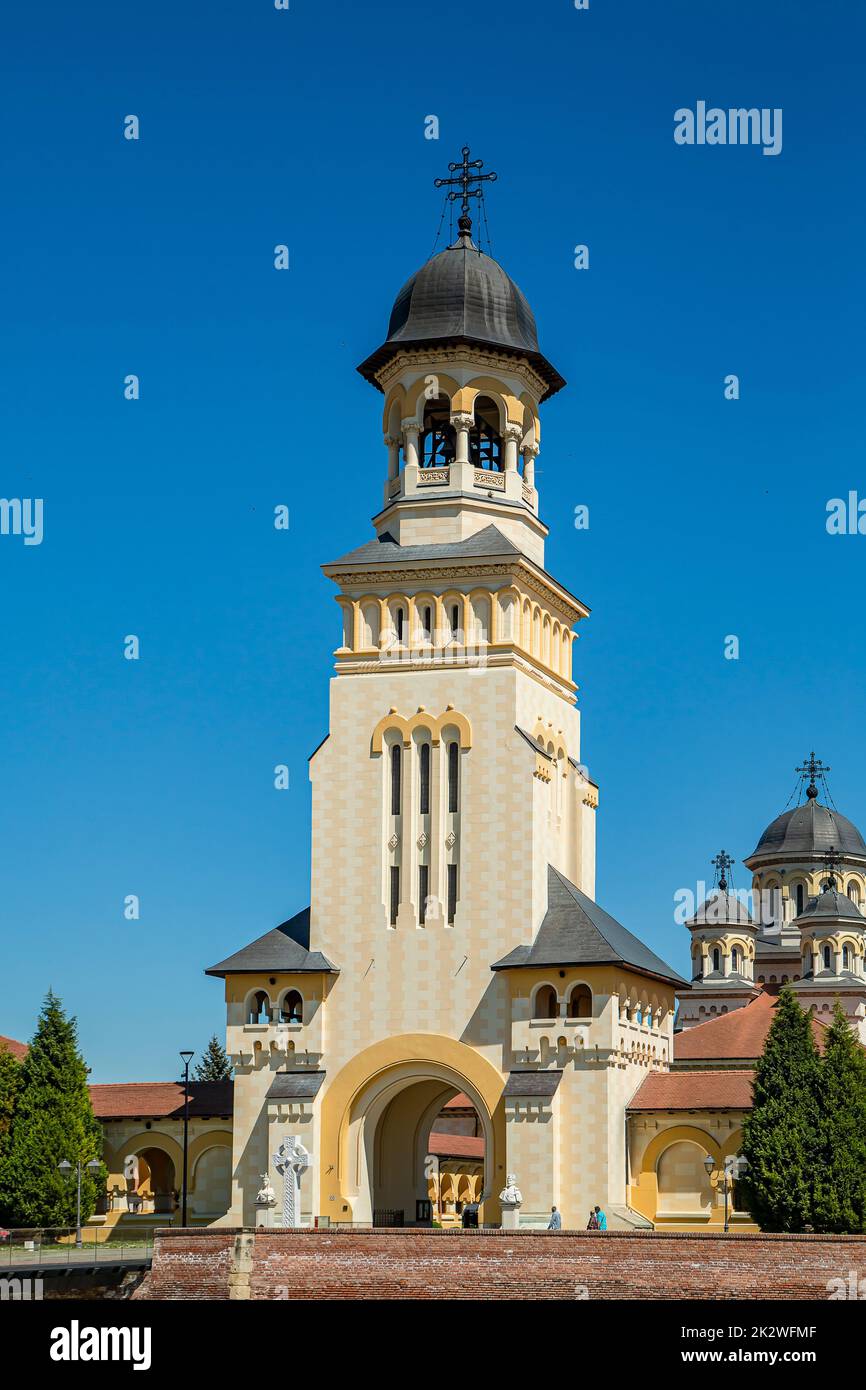 The Coronation Orthodox Cathedral in Fortress Of Alba Iulia ...