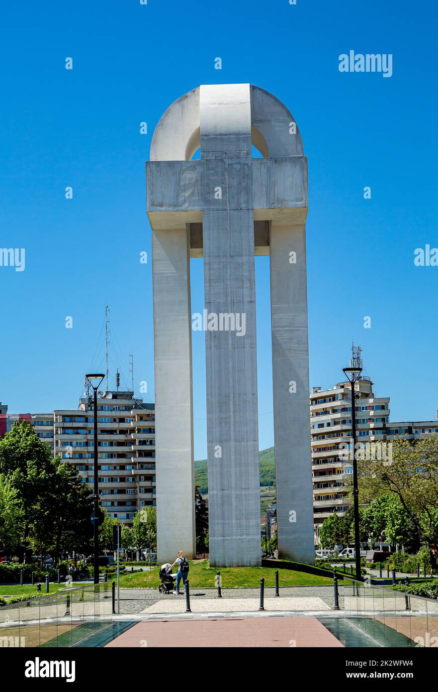 Monument of the Great Union in Alba Iulia, Romania Stock Photo - Alamy