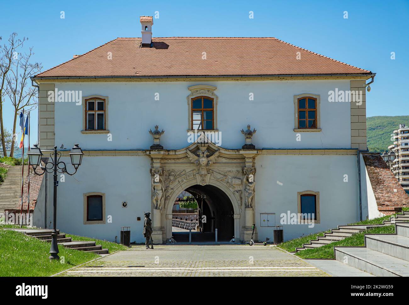 Alba carolina fortress gate hi-res stock photography and images - Alamy