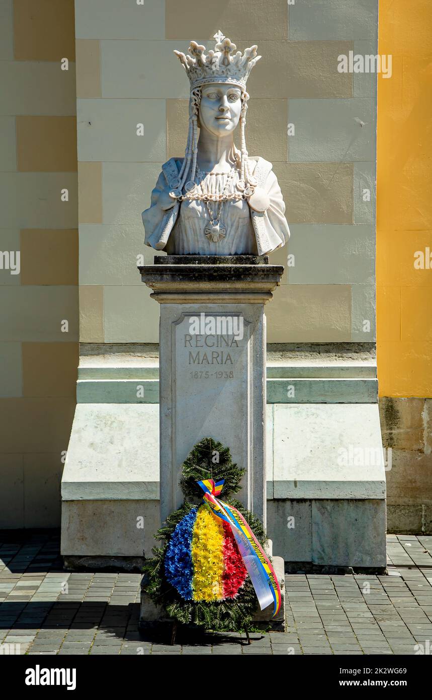 Statue of Queen Maria, Marie of Romania (Marie Alexandra Victoria) in ...