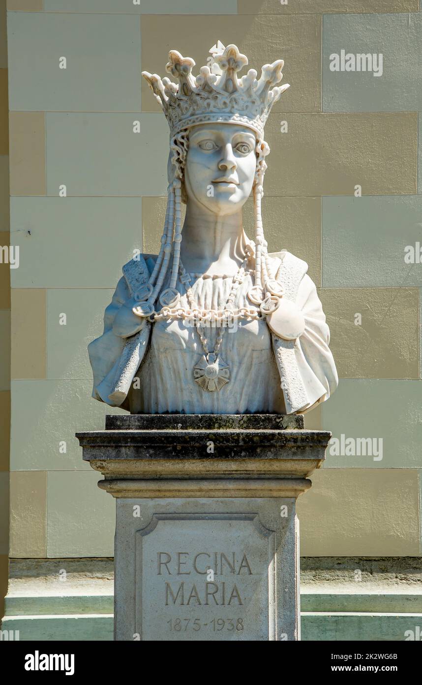 Statue of Queen Maria, Marie of Romania (Marie Alexandra Victoria) in ...