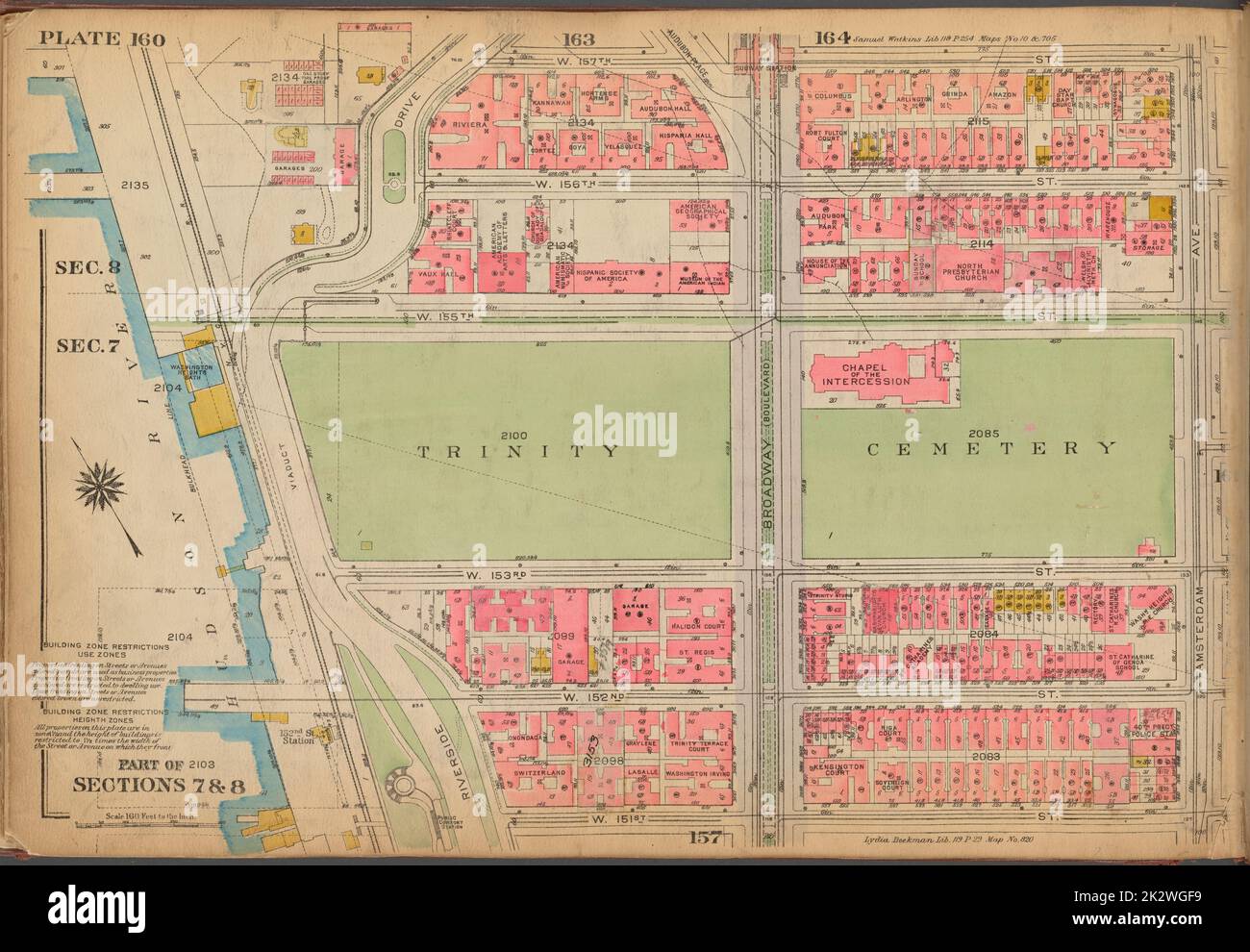 Cartographic, Maps. 1921 - 1923. Lionel Pincus and Princess Firyal Map ...