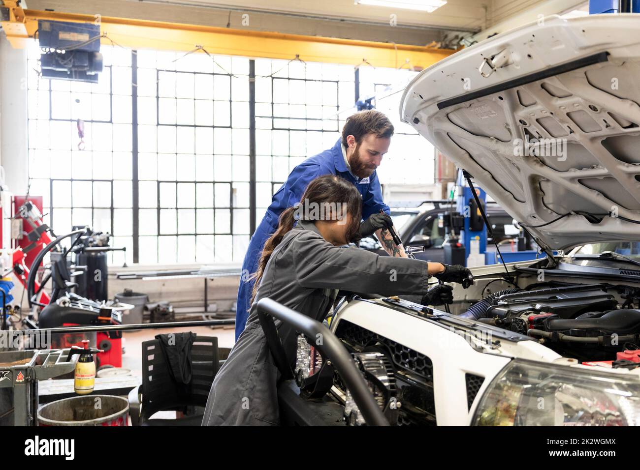 Car modifying hi-res stock photography and images - Alamy