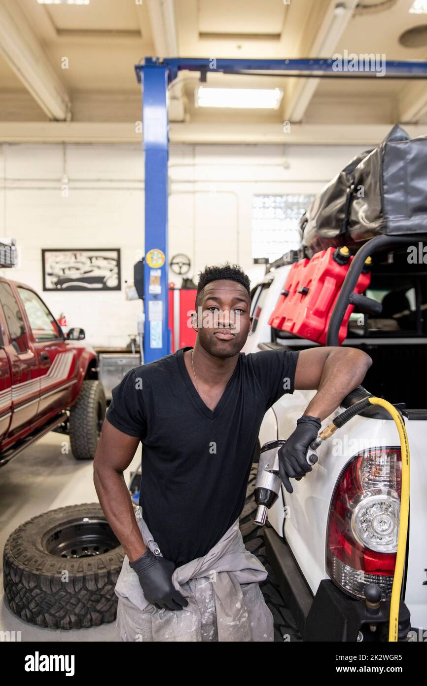 Custom car man hi-res stock photography and images - Alamy