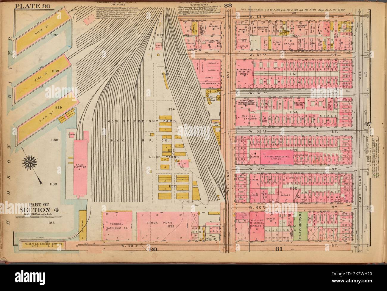 Cartographic, Maps. 1921 - 1923. Lionel Pincus and Princess Firyal Map ...