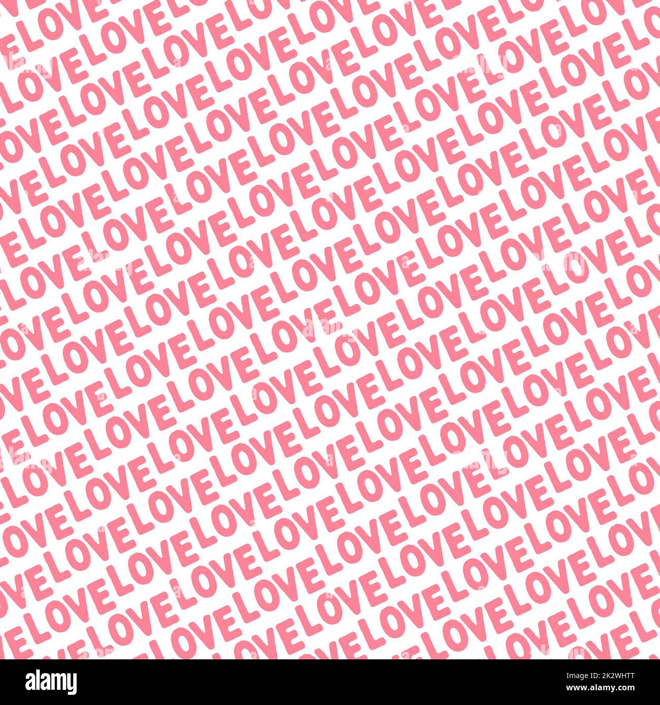 Love Text Motif Pattern Stock Photo - Alamy