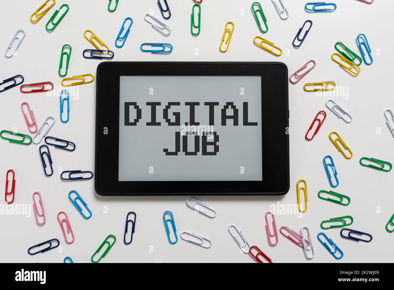 Inspiration showing sign Digital Job. Business concept get paid task ...