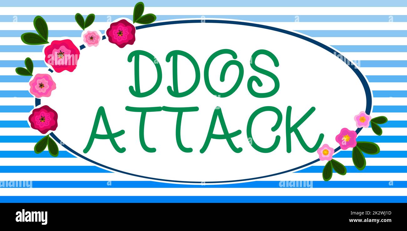 Writing displaying text Ddos Attack. Business approach perpetrator ... Writing displaying text Ddos Attack. Business approach perpetrator ...