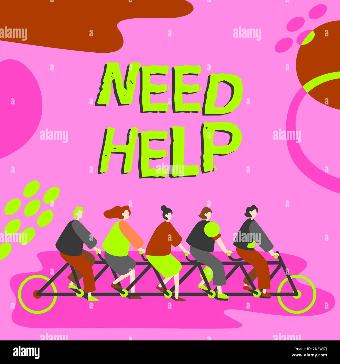 Text showing inspiration Need Help. Business overview When someone is ...