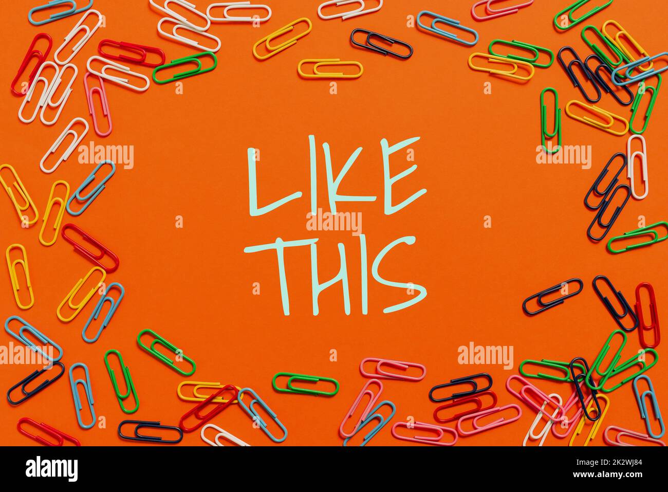 Text sign showing Like This. Internet Concept An action refering to ...