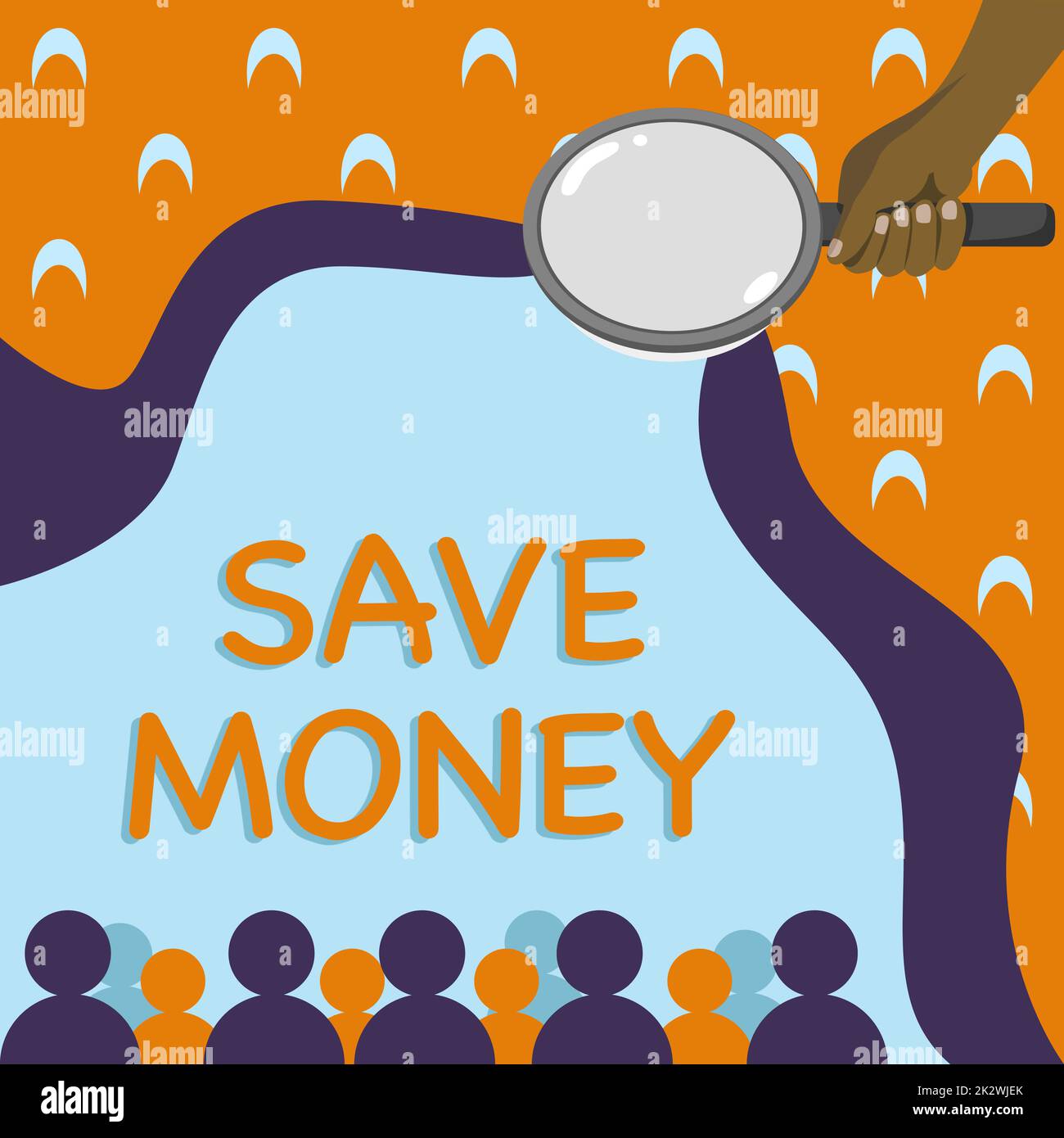 Writing displaying text Save Money. Business approach store some of ...