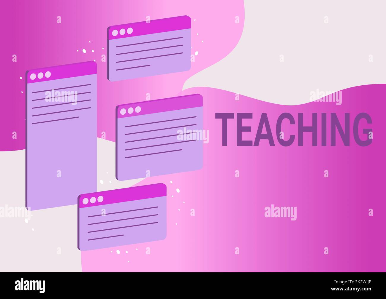 Text Caption Presenting Teaching Concept Meaning Act Of Giving Information Explaining One