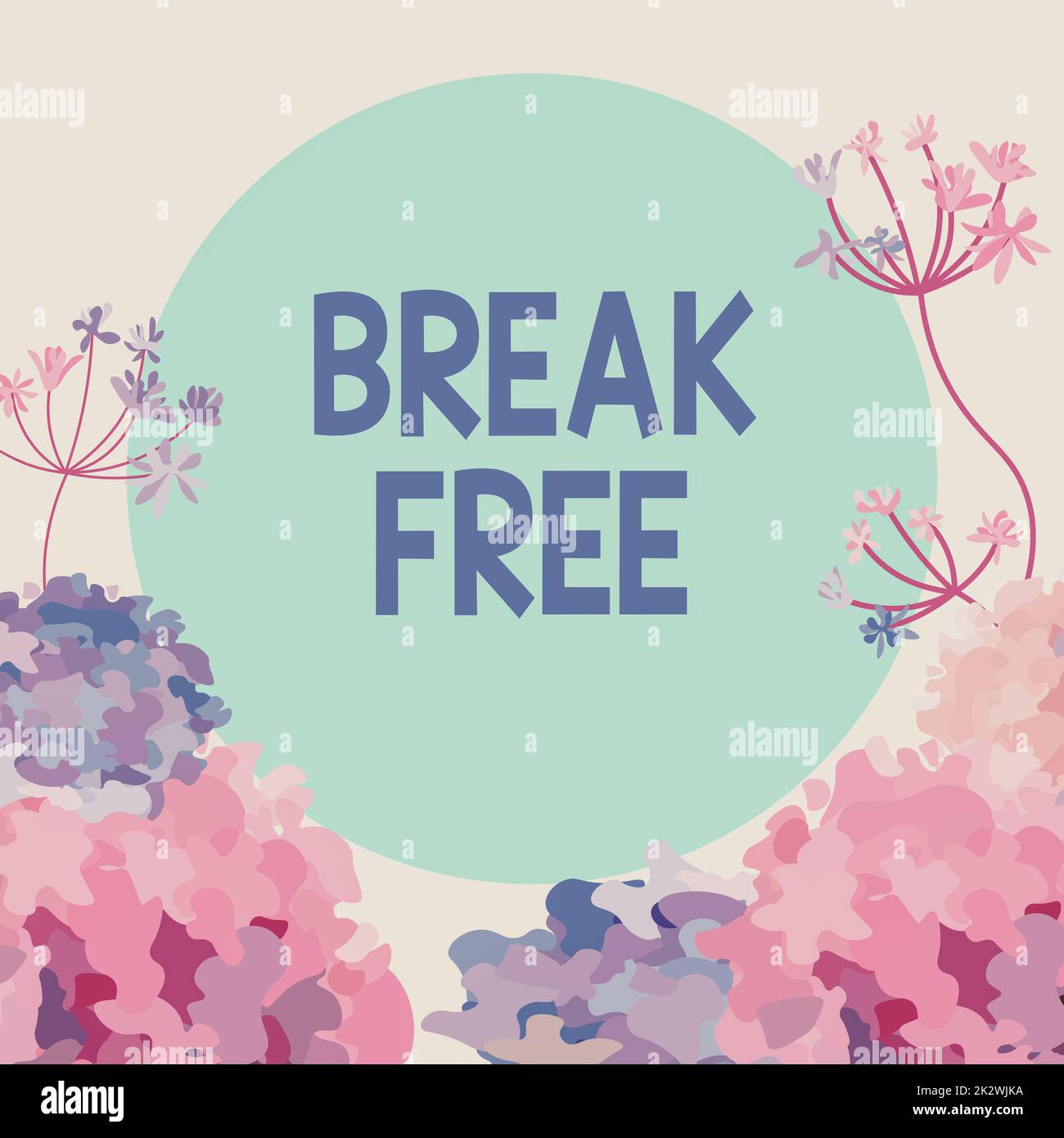 Inspiration showing sign Break Free. Business idea another way of ...