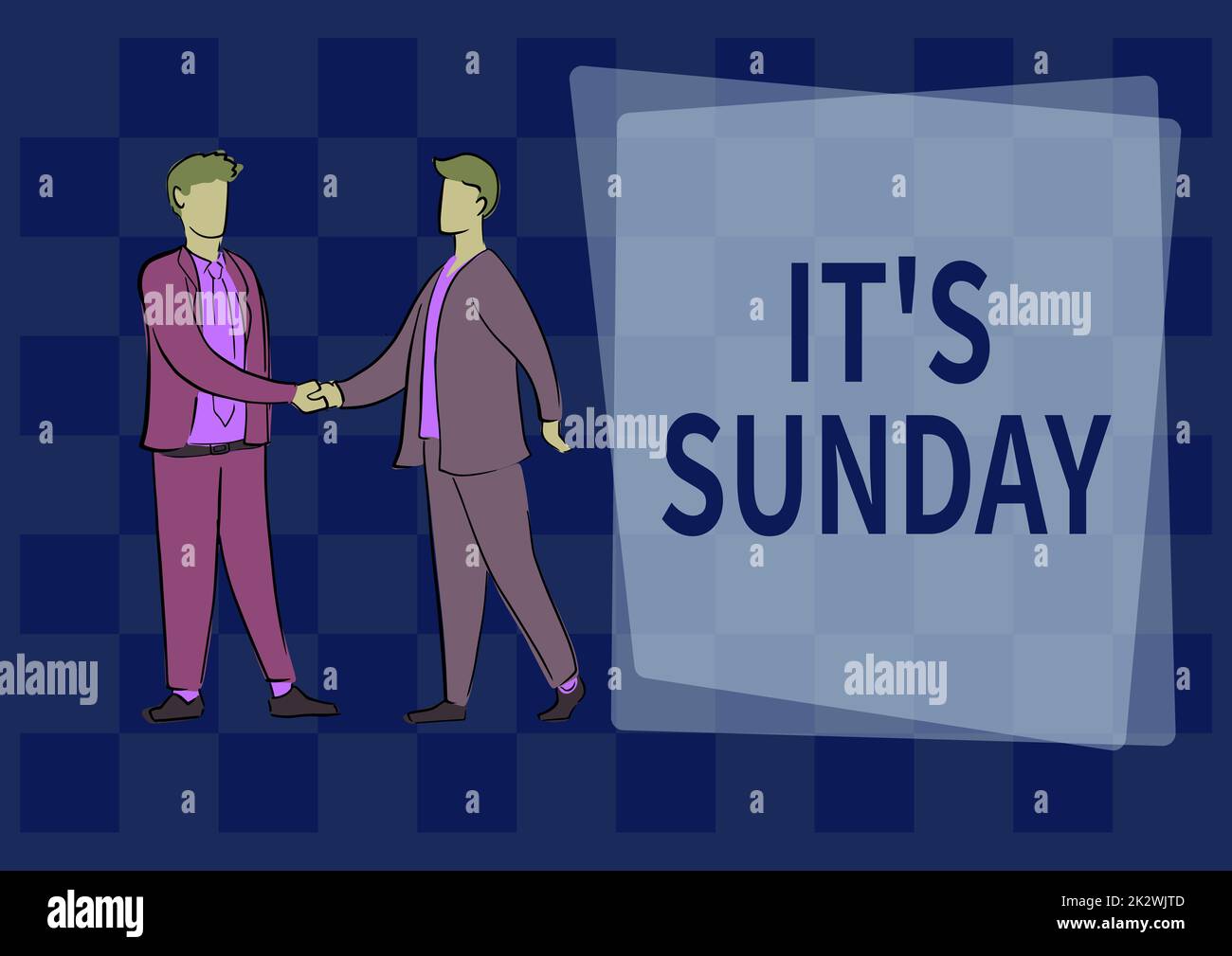 Handwriting text It S Sunday. Business overview Day of rest and ...