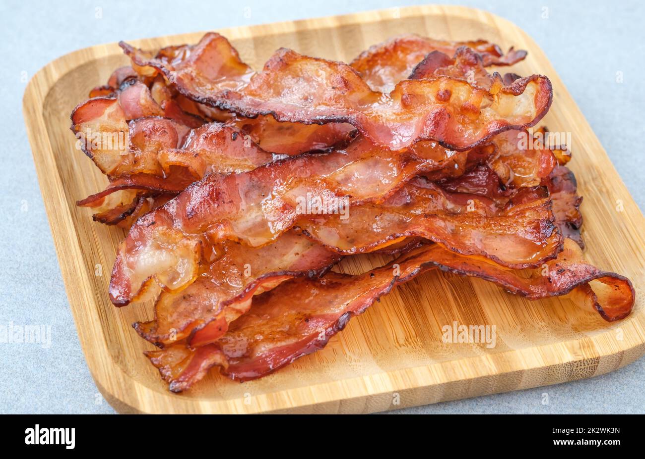 Crispy bacon strips hi-res stock photography and images - Alamy