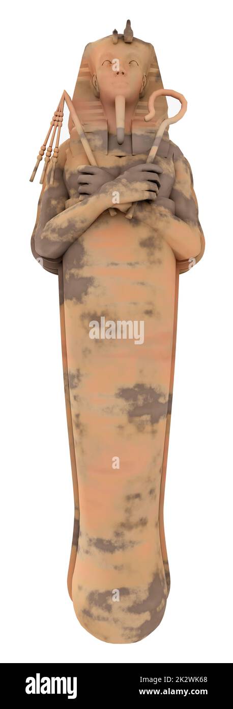 Sarcophagus isolated on white background Stock Photo - Alamy