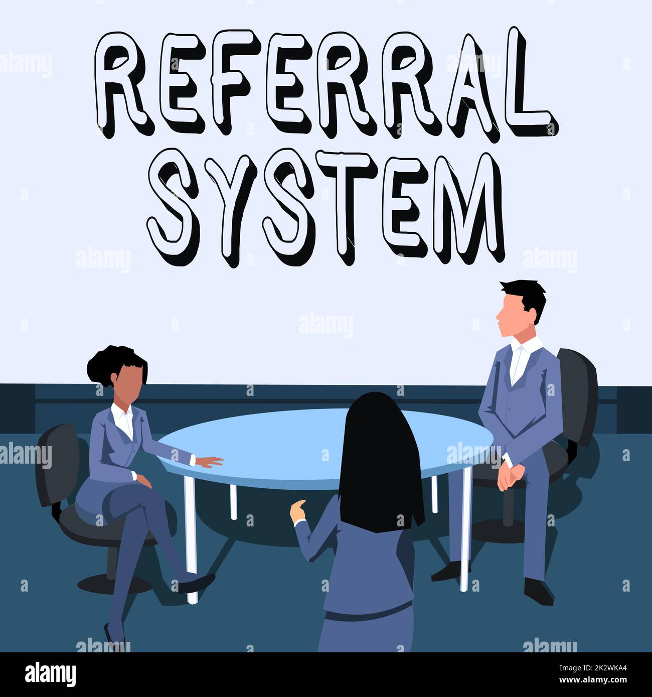 Inspiration showing sign Referral System. Concept meaning sending own ...