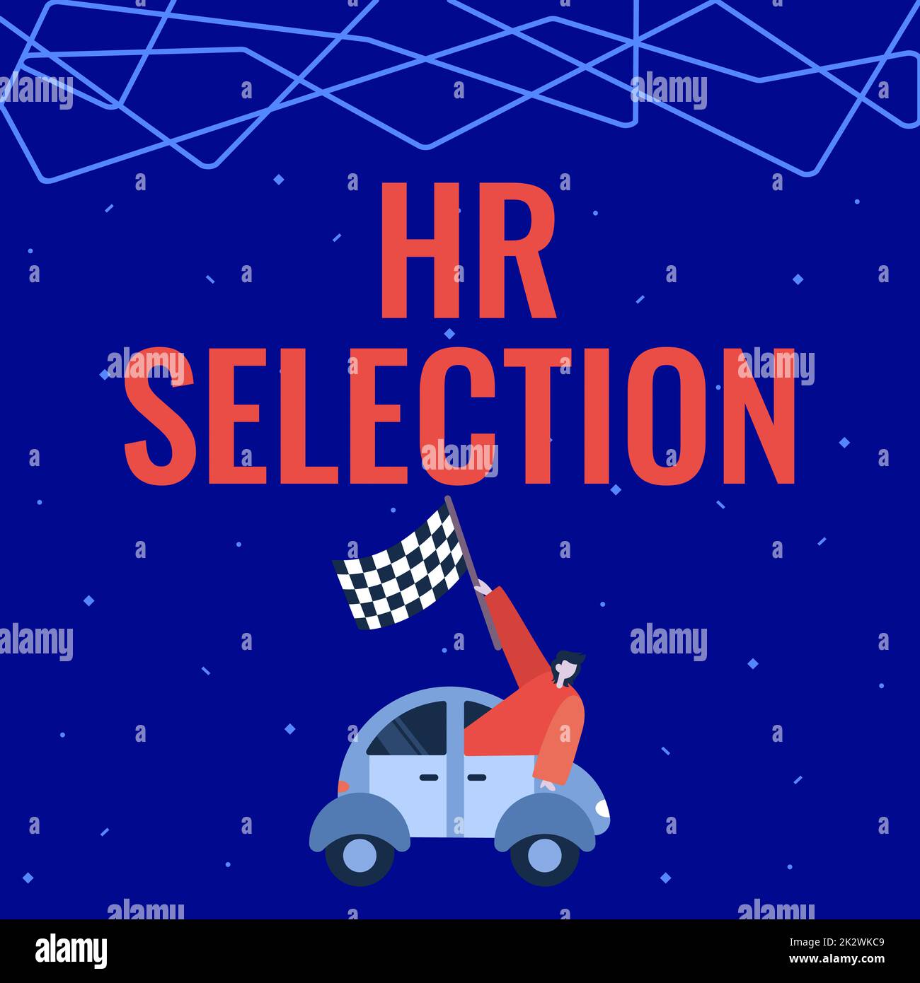 Sign displaying Hr Selection. Business concept Process and approached ...