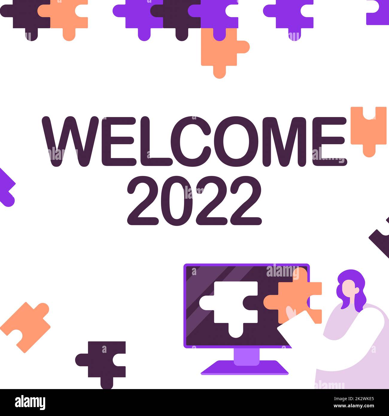 Sign displaying Welcome 2022. Word Written on New Year Celebration ...