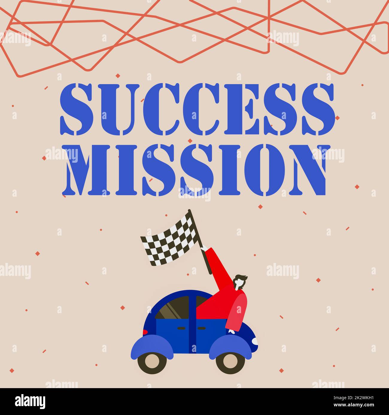 Handwriting text Success Mission. Concept meaning getting job done in ...