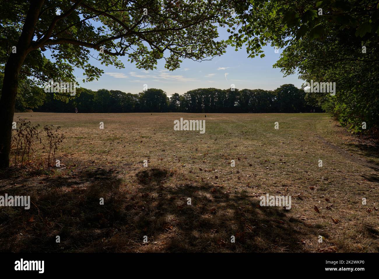 The King George VI Memorial Park in Ramsgate, the UK, during the summer ...