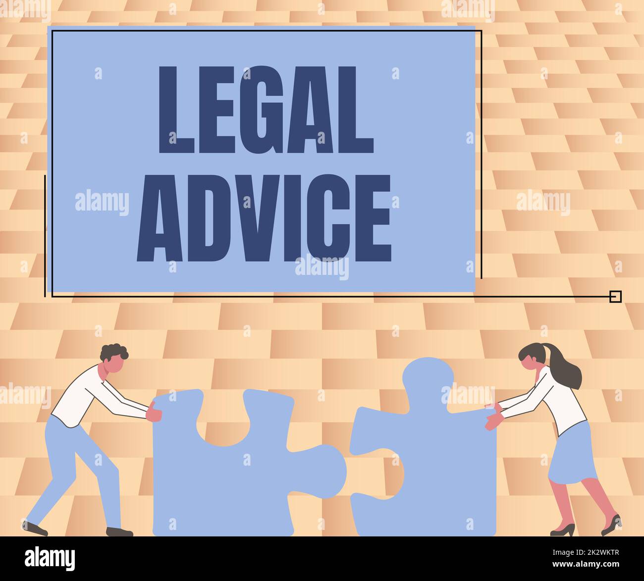 Sign displaying Legal Advice. Business idea Lawyer opinion about law ...