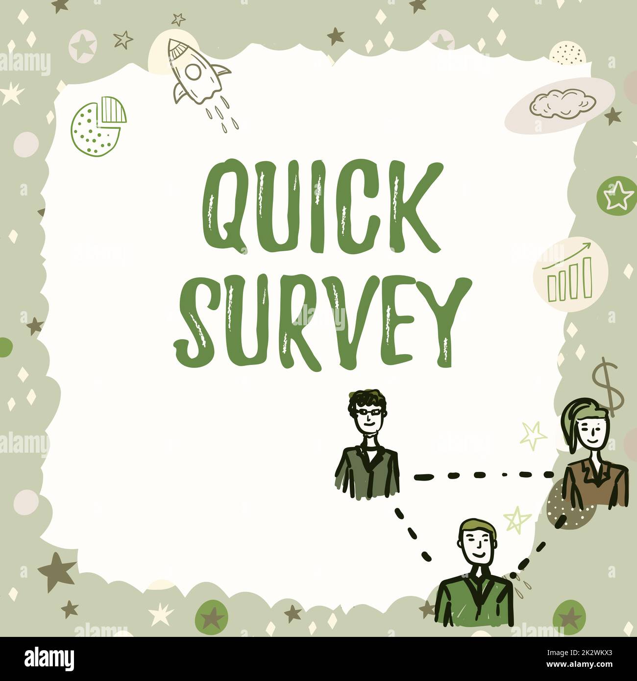 Text showing inspiration Quick Survey. Concept meaning Conduct fast ...