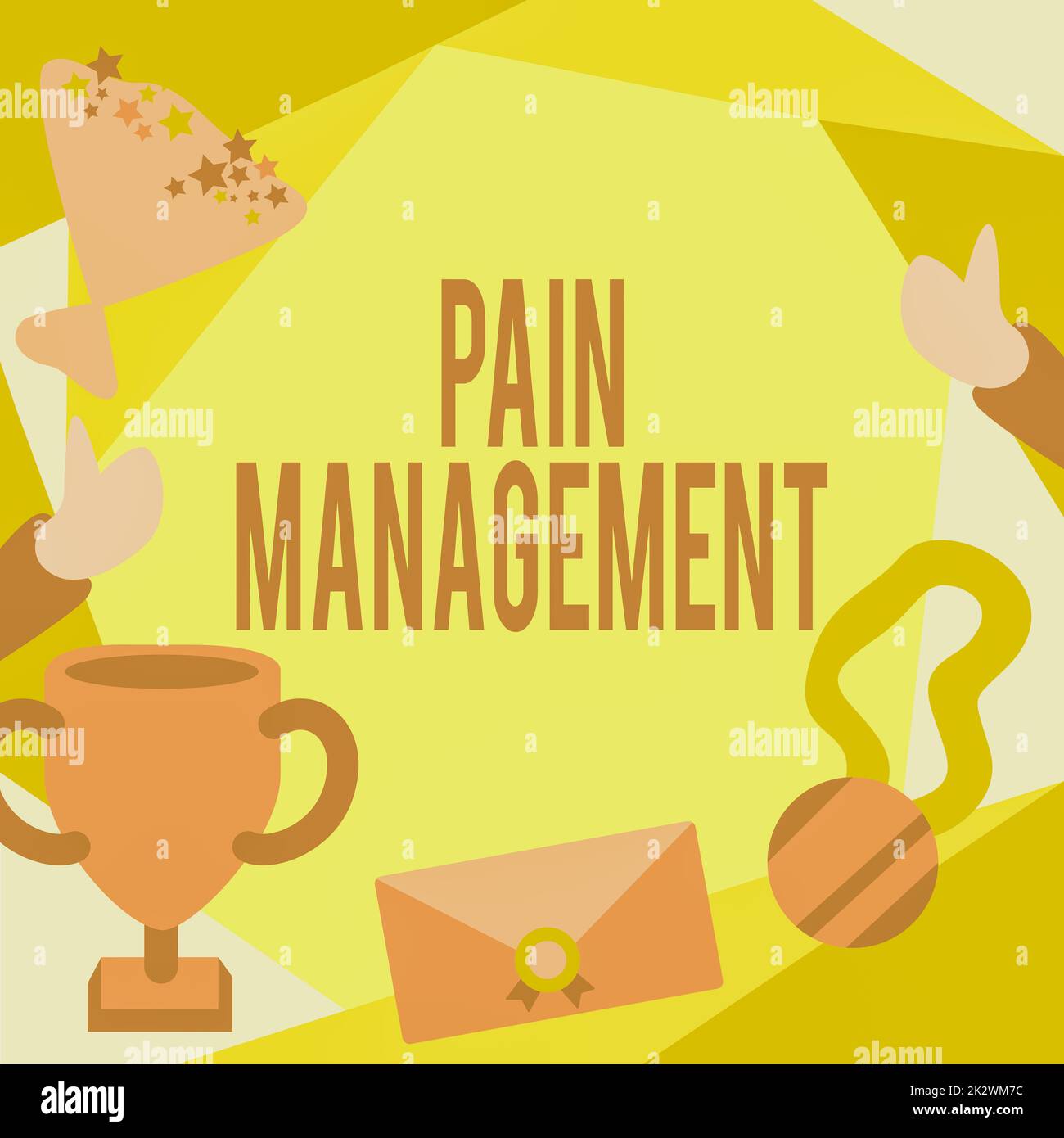 Sign displaying Pain Management. Business showcase a branch of medicine ...