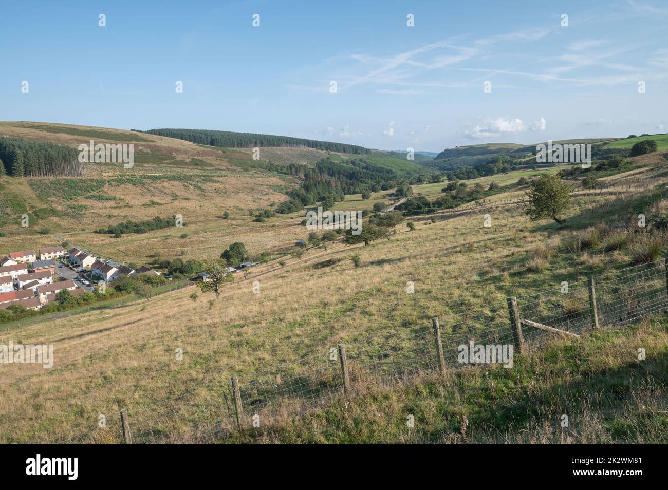 Fochriw, Rhymney Vally, Wales, UK Stock Photo - Alamy
