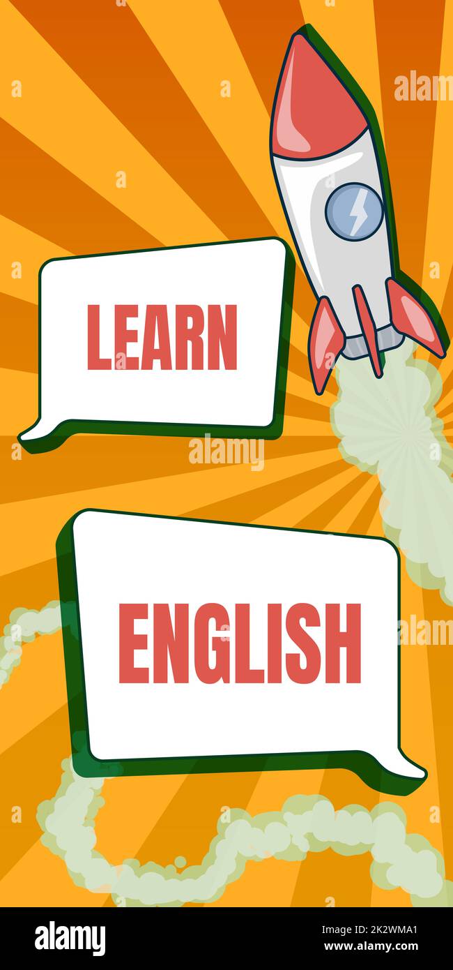 Conceptual caption Learn English. Conceptual photo Universal Language ...