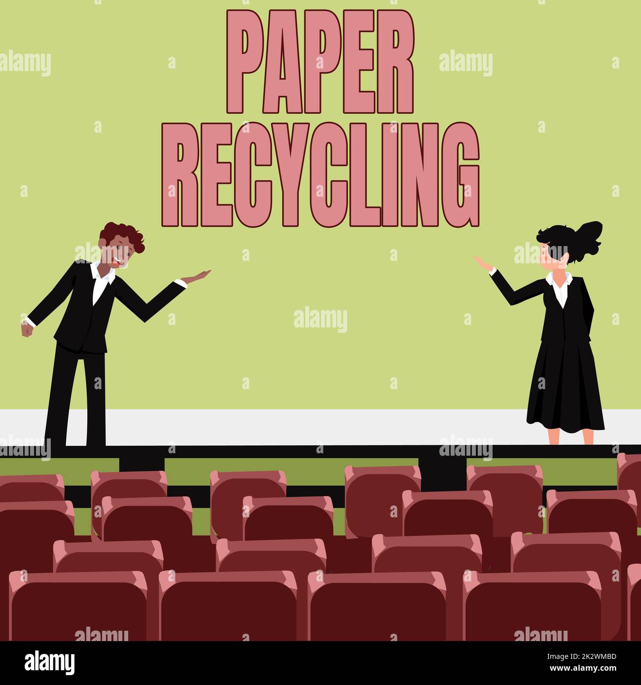 Inspiration showing sign Paper Recycling. Concept meaning Using the ...