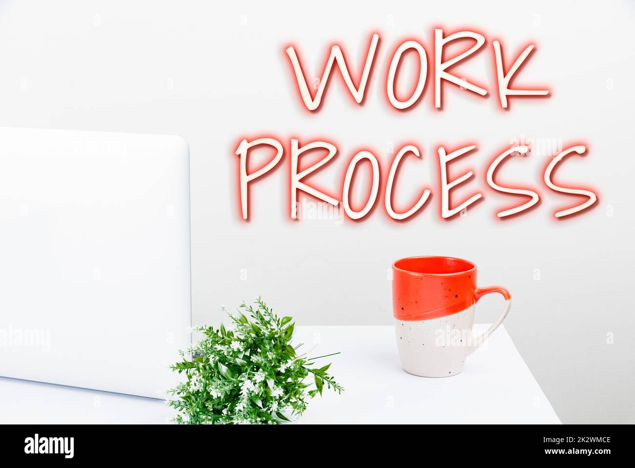 Inspiration showing sign Work Process. Business concept Standard ...