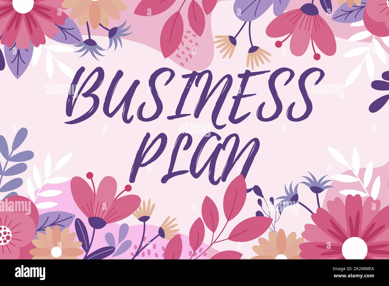 Conceptual display Business Plan. Business showcase Structural Strategy ...