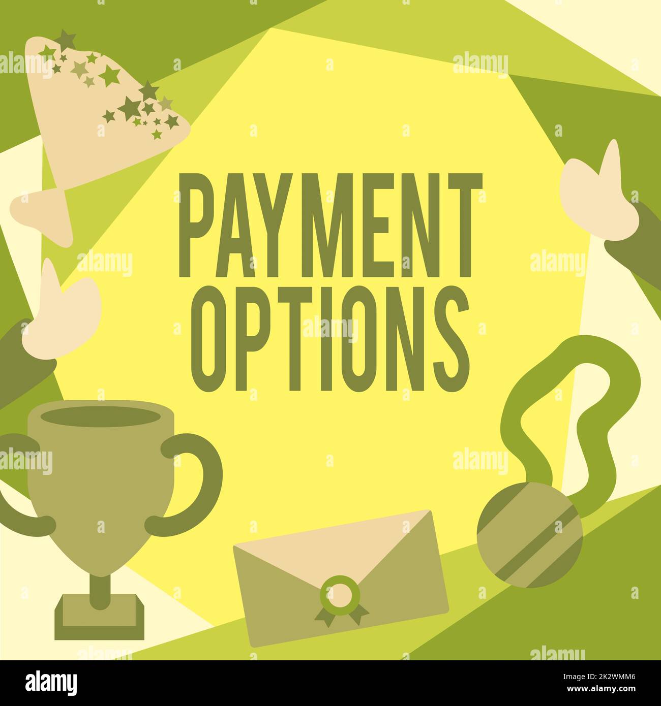 Hand writing sign Payment Options. Conceptual photo The way of chosen ...